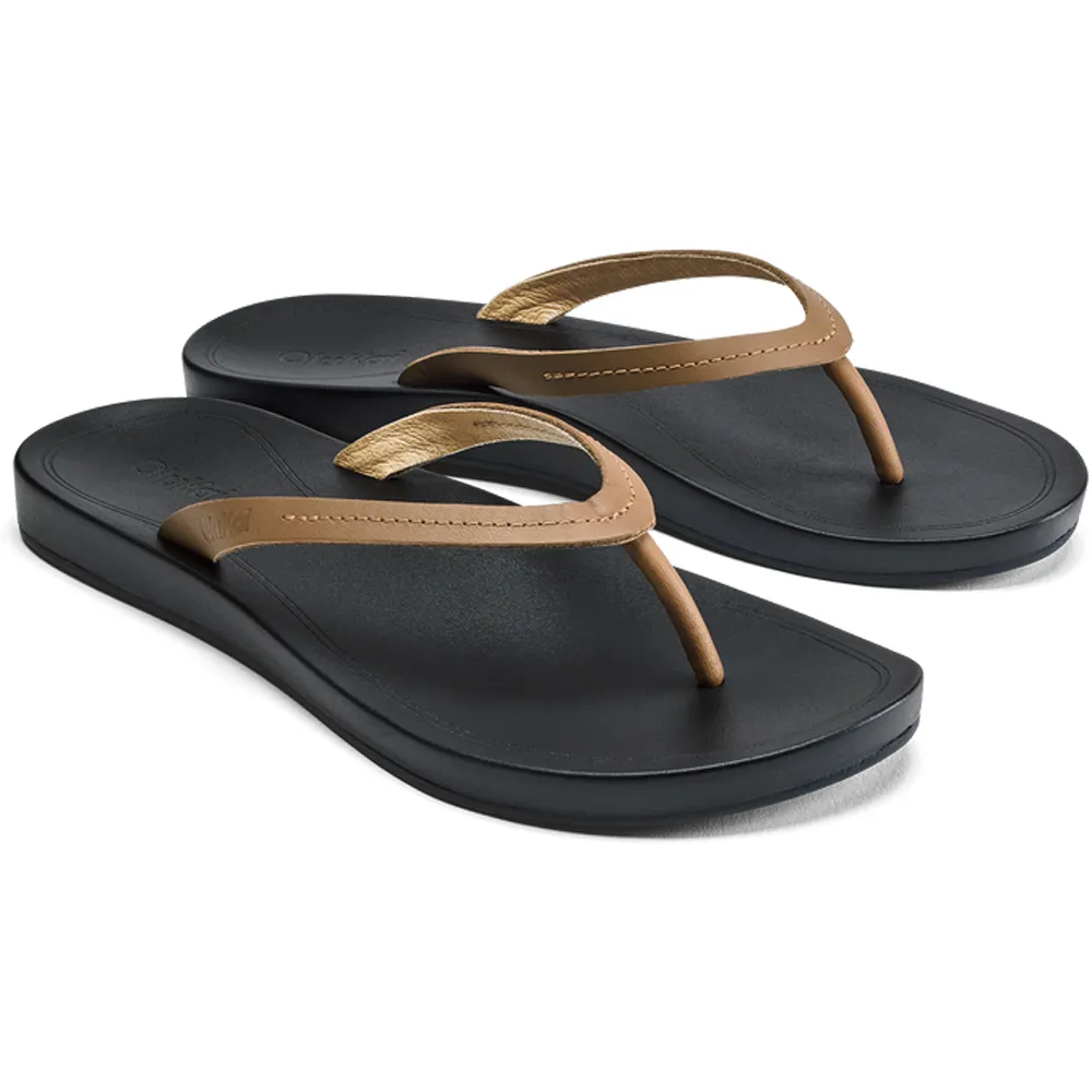 Olukai Women's Lalahi Tan / Lava Rock