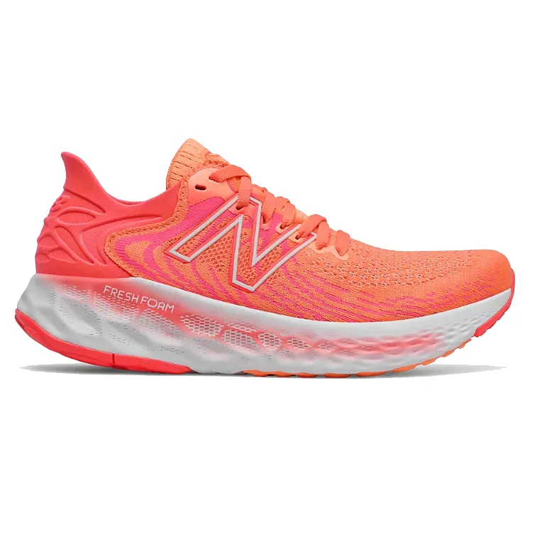 Womens New Balance Fresh Foam X 1080v11 Citrus Punch Vivid Coral Goodmiles Running Company